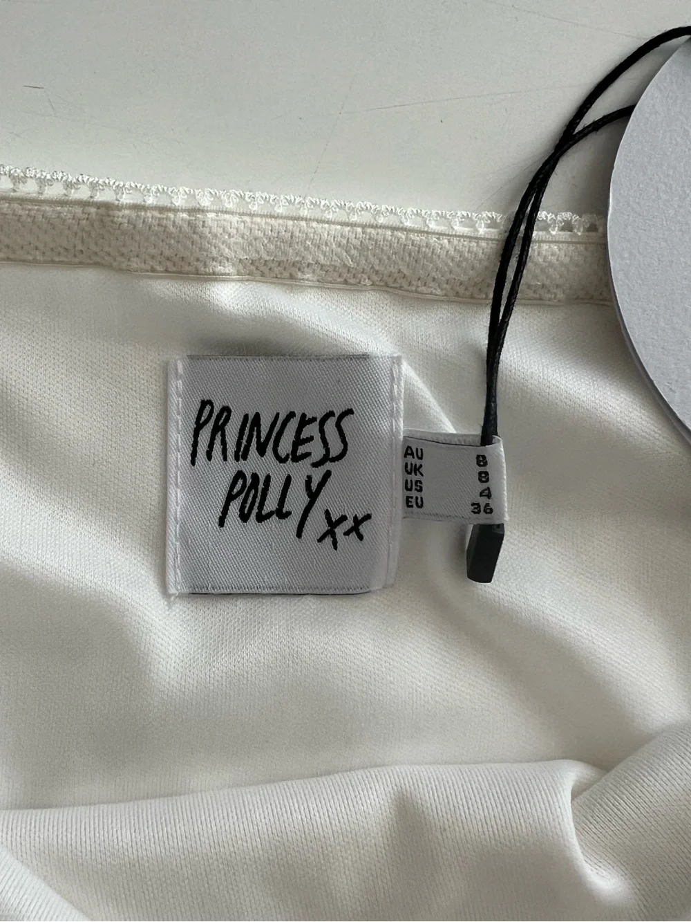 Princess Polly | Tops | Princess Polly White Tube Top Size 4 | Poshmark